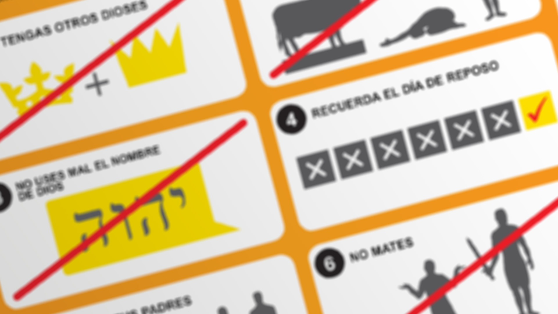 Los 10 Mandamientos Éxodo 20